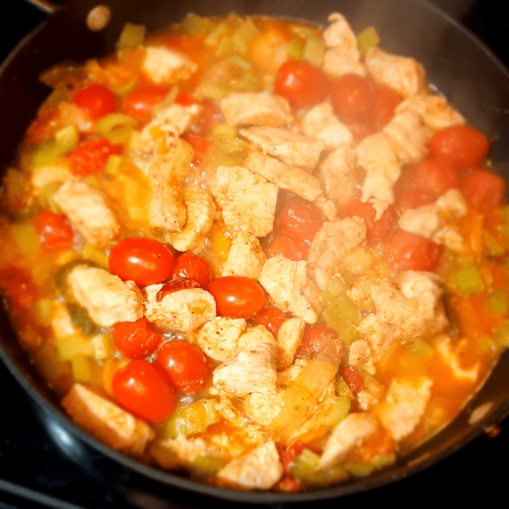 Cajun Chicken and Sausage Caruso - Cauldrons & Cookies